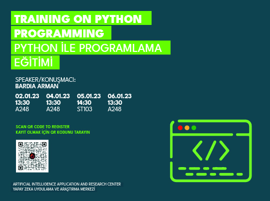 Phyton ile Programlama Eğitimi | CIU