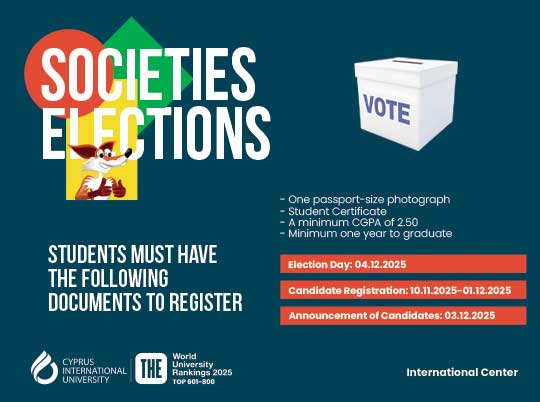 Societies Elections 2025 | CIU